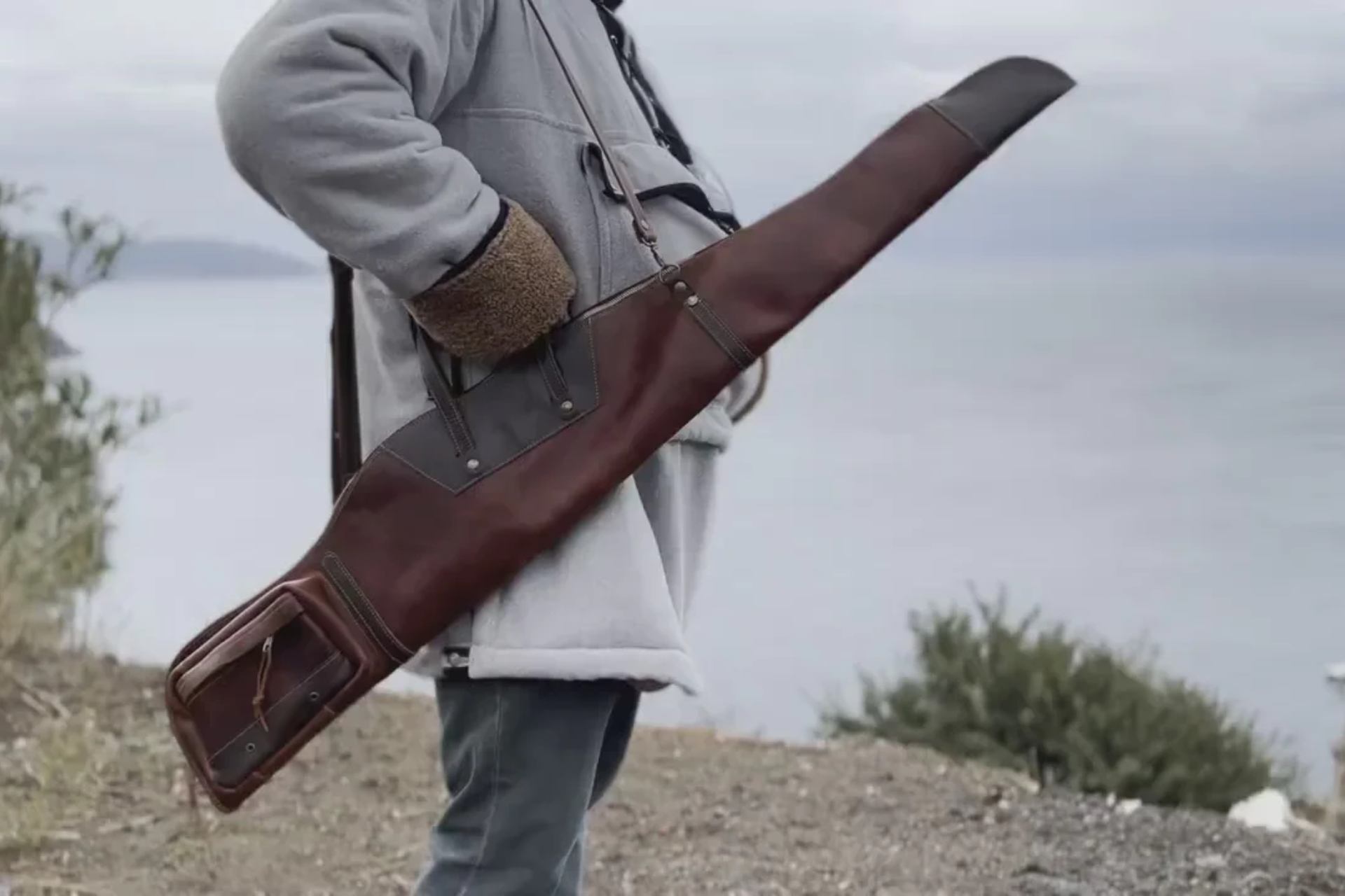 Stylish leather rifle cases for fashion-forward gun owners | HUNTING CASE