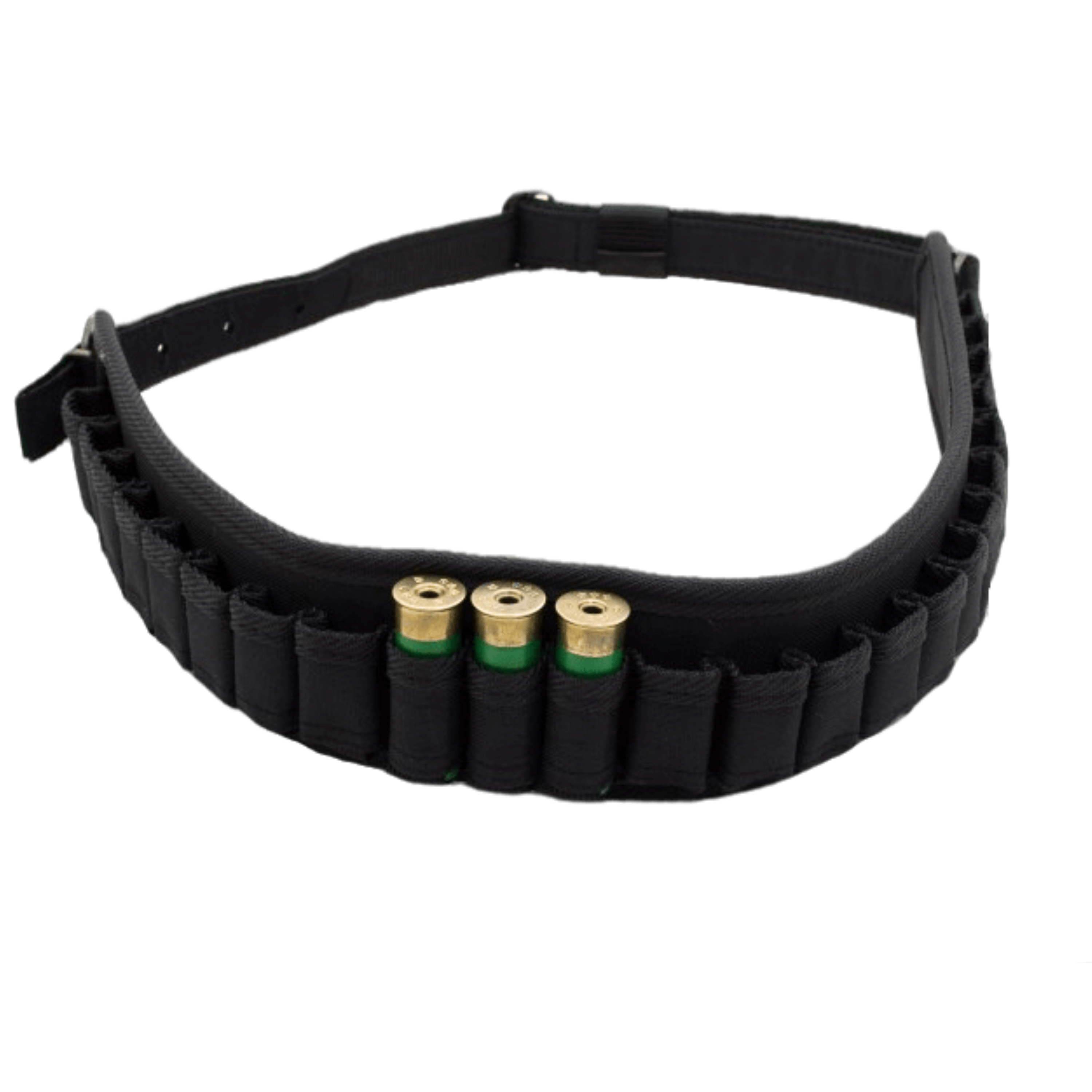 Black Cartridge Belt, Finest Quality Bullet Holder - Hunting Shell ...