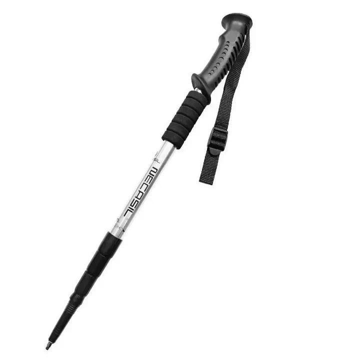 Aluminum Telescopic Hiking Poles with Shock Absorber for Trekking ...