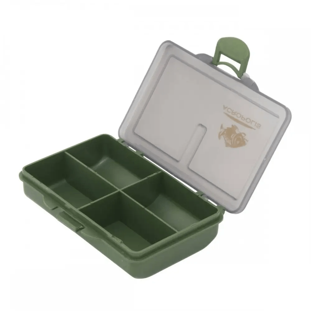 Small Plastic Fishing Box for Peaceful Fishing with Static Partitions ...